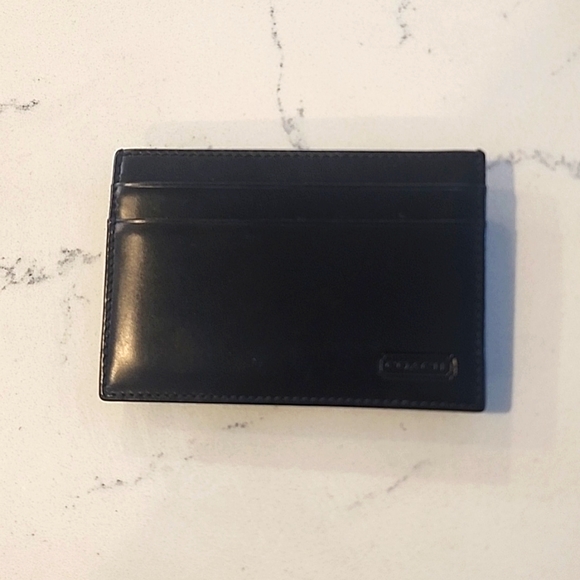 Coach | Bags | Coach Mens Card Case In Holder | Poshmark